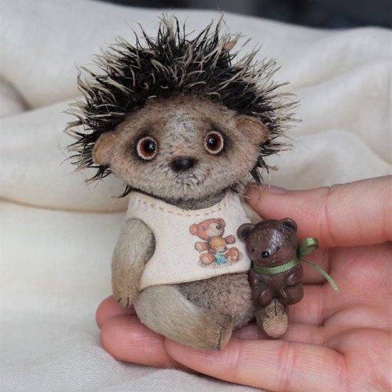 Hedgehog Mitya by Alina Tcyganova - Bear Pile