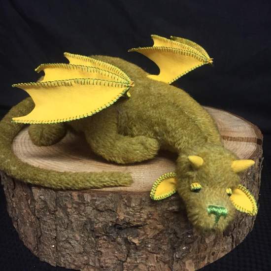 Dozing Dragon by Bobby’s Bears - Bear Pile