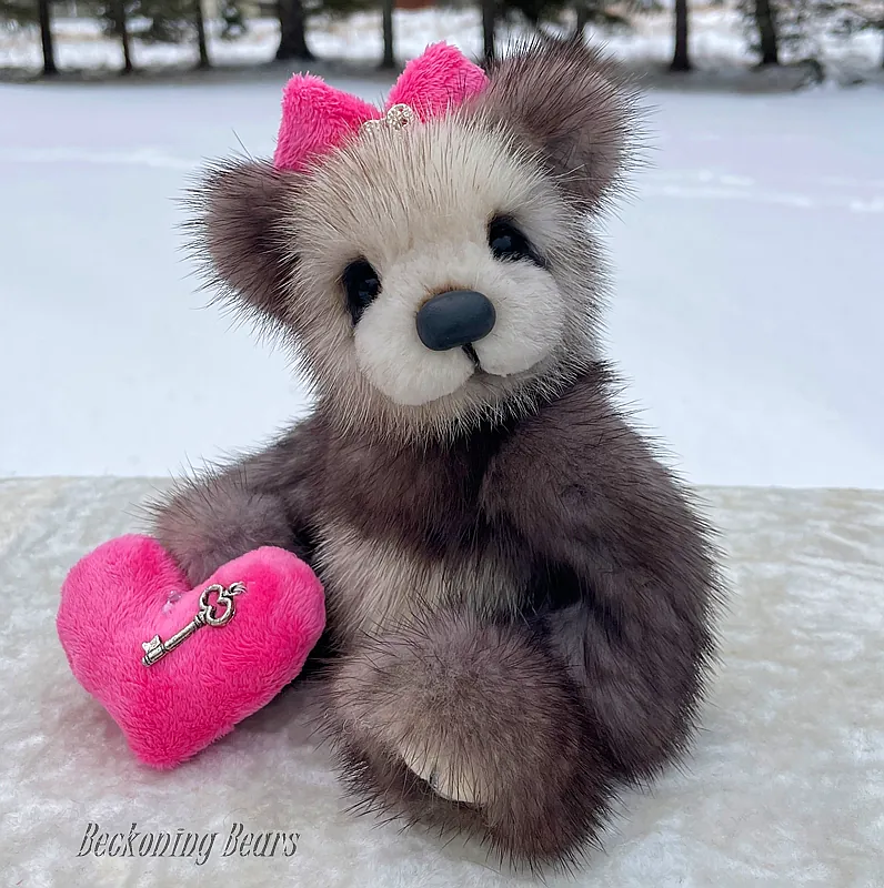 Victoria Mink Bear by Tammy Wamboldt - Bear Pile