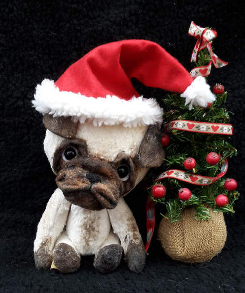 CESARE the Pug by The Tuscany Bear Maker - Bear Pile