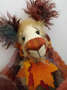 Fall' Free Delivery by Wee Beary Tails - Rachel Rolfe - Bear Pile