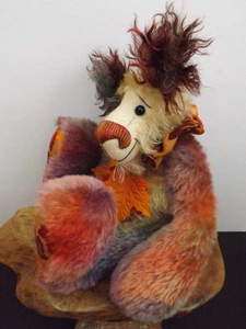 Fall' Free Delivery by Wee Beary Tails - Rachel Rolfe - Bear Pile