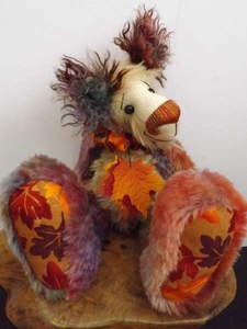 Fall' Free Delivery by Wee Beary Tails - Rachel Rolfe - Bear Pile