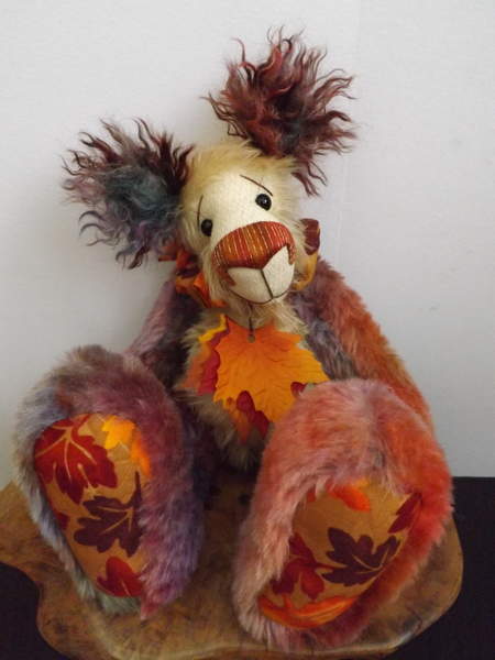 Fall' Free Delivery by Wee Beary Tails - Rachel Rolfe - Bear Pile