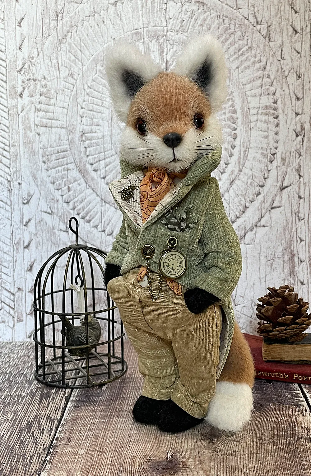 Finley Fox by Paula Drage - Bear Pile