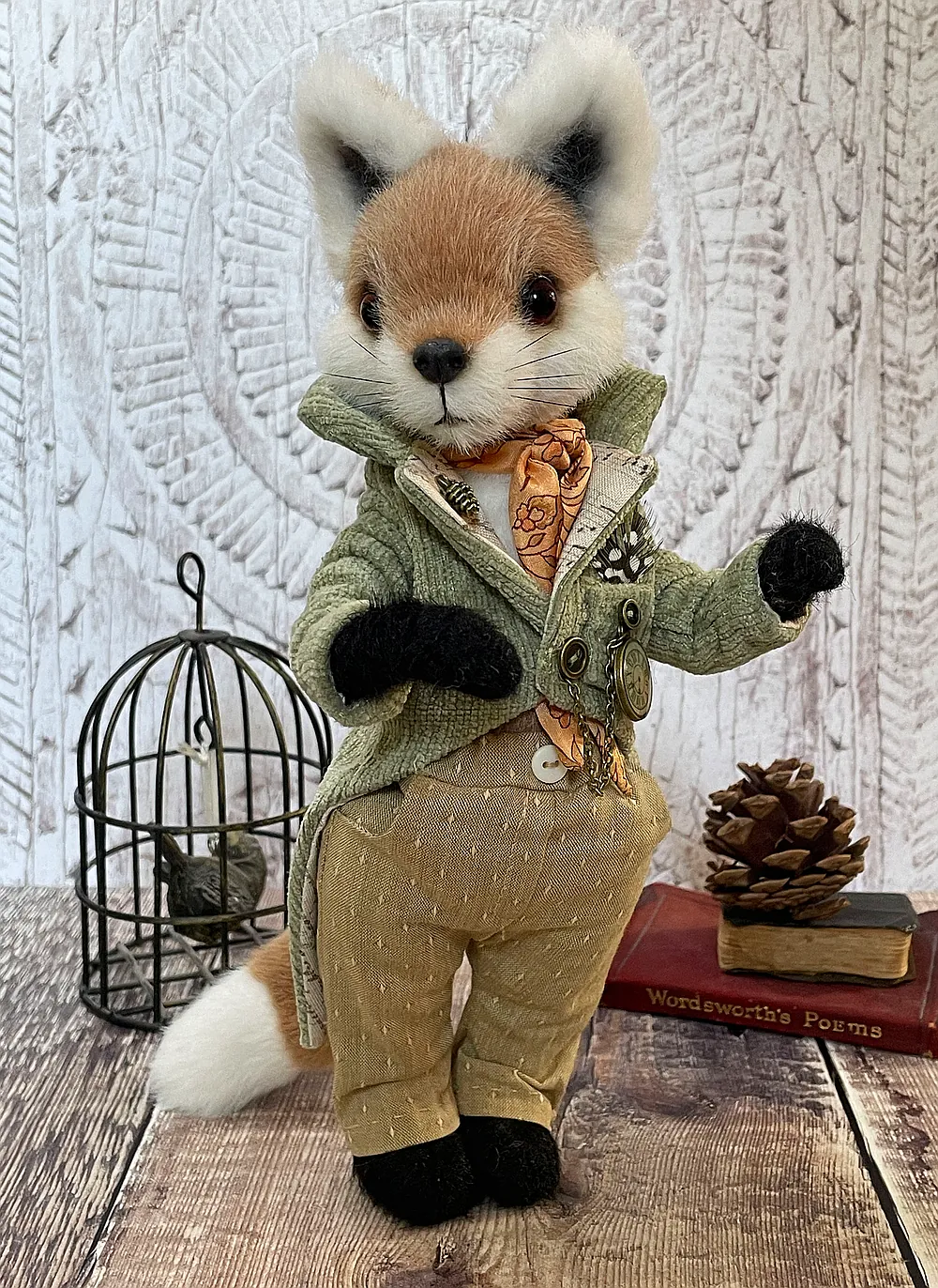 Finley Fox by Paula Drage - Bear Pile