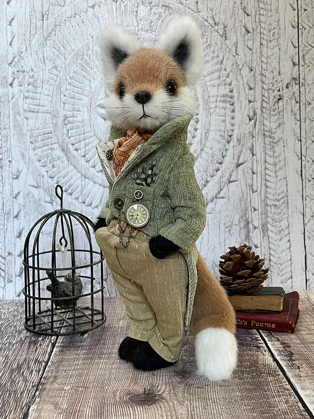 Finley Fox by Paula Drage - Bear Pile