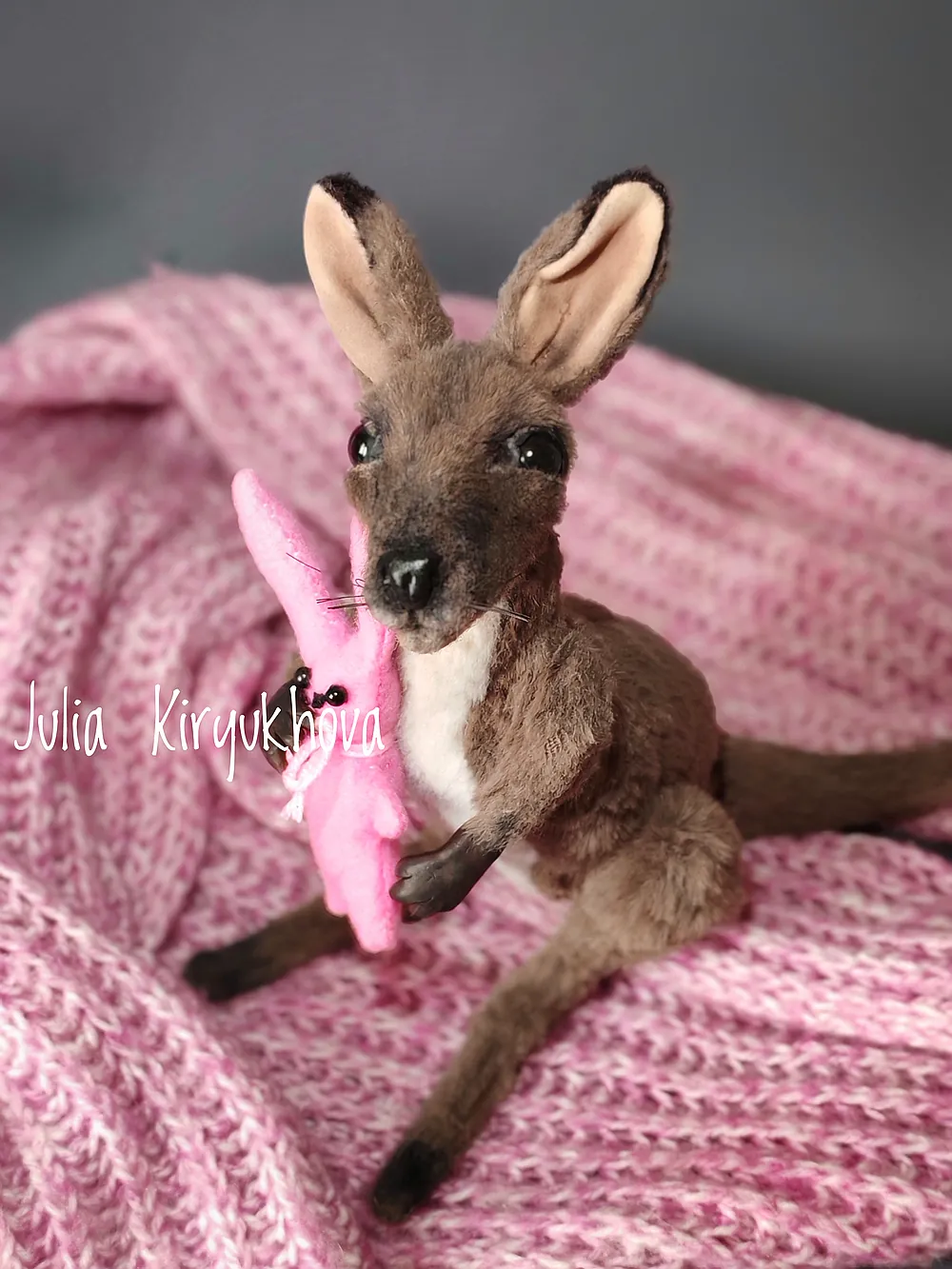 Baby kangaroo by Julia Kiryukhova - Bear Pile