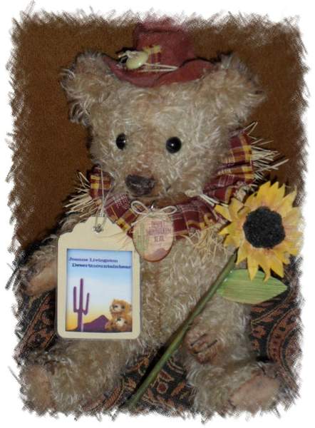 Lillian Hopper of old post office bears by Dawn Jellis-Jones - Bear Pile