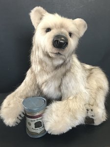 Lillian Hopper of old post office bears by Dawn Jellis-Jones - Bear Pile