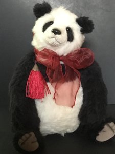 Lillian Hopper of old post office bears by Dawn Jellis-Jones - Bear Pile