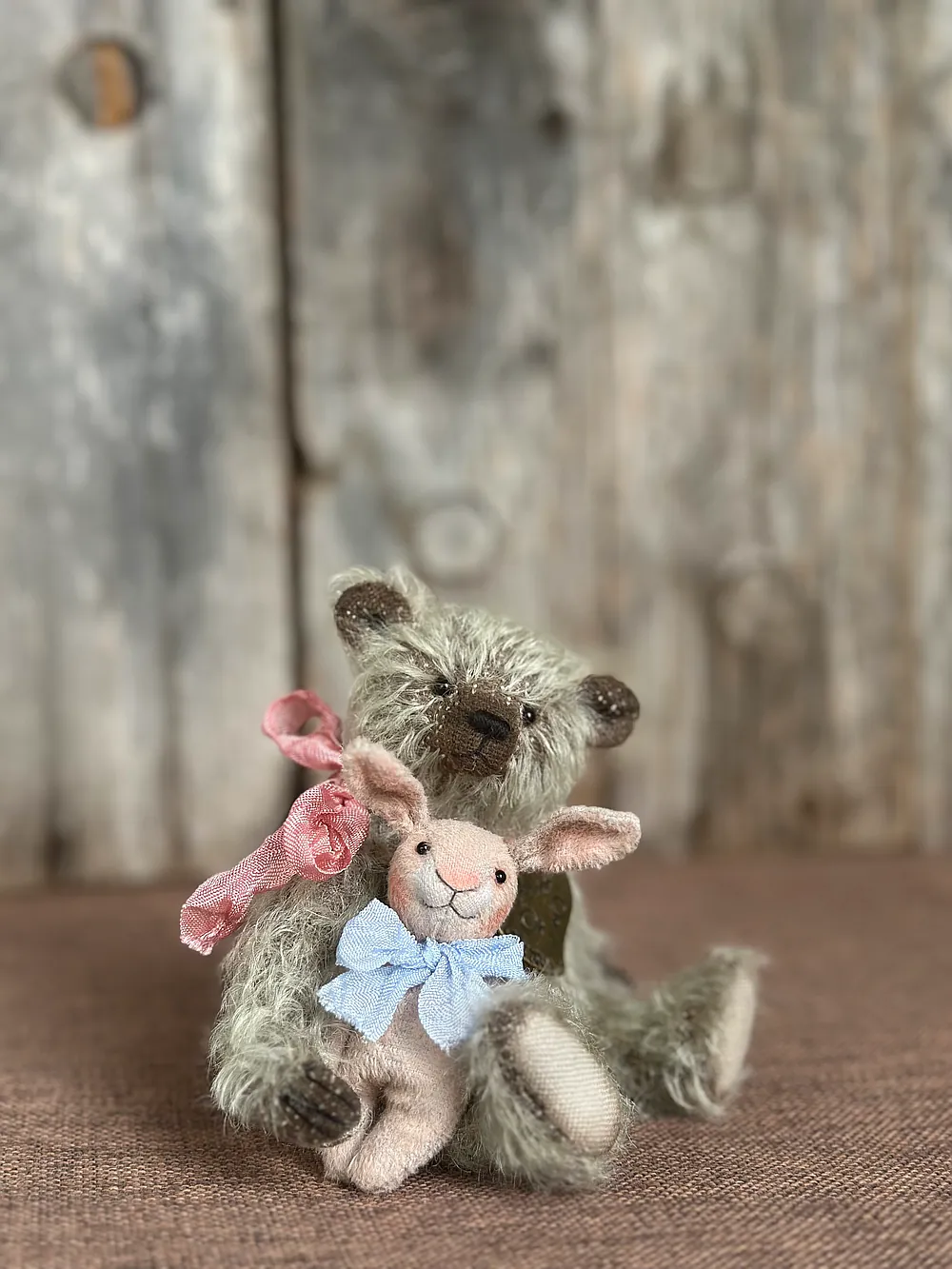 Teddy and friend by Victoria Sliva - Bear Pile