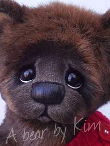 Chocolate teddy bear by A BEAR BY KIM Kim gallimore - Bear Pile