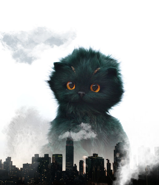 Baby Catzilla by Mamimi Toys - Bear Pile