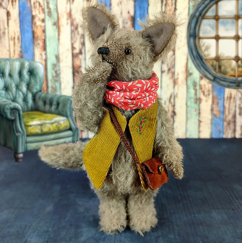 Samuel the Wolf by Alice Filina - Bear Pile