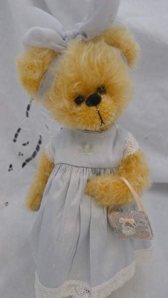 Blue Bell by Sharon Hale ~Shaz Bears - Bear Pile