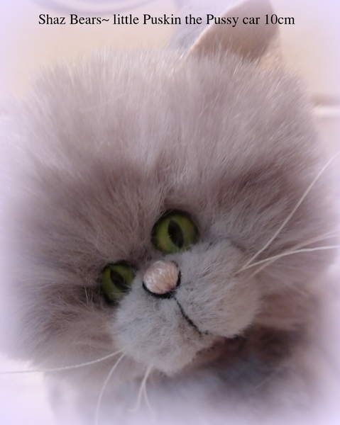 Puskin the Pussy cat by Shaz bear - Bear Pile