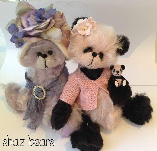Mini and milly by Shaz Bears - Bear Pile