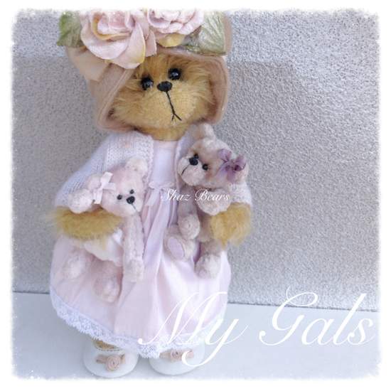 Polly by Shaz Bears - Bear Pile