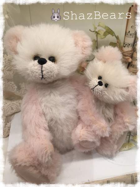 Powder and Puff by Shaz Bears - Bear Pile