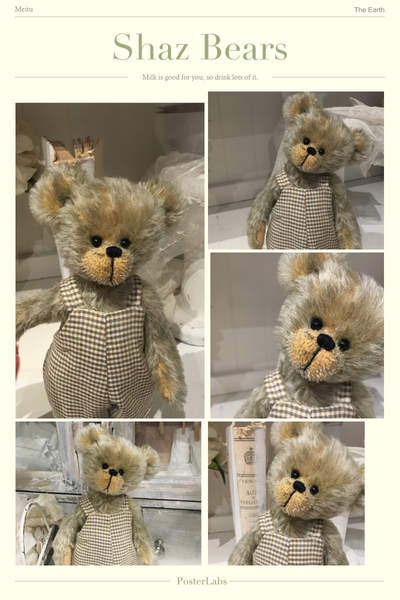 Harold by Shaz bears - Bear Pile