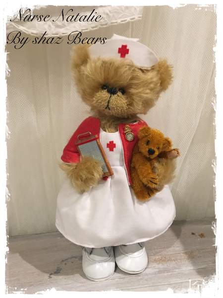 Nurse Natalie by Shaz Bears - Bear Pile