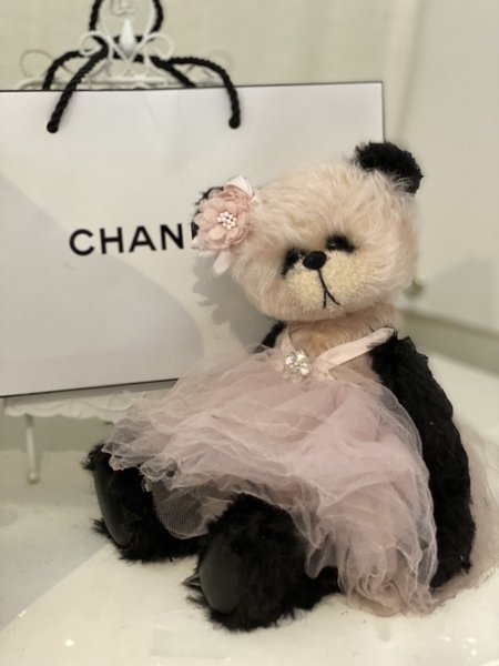 Chanel Panda by Shaz Bears - Bear Pile