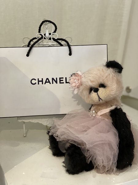 Chanel Panda by Shaz Bears - Bear Pile
