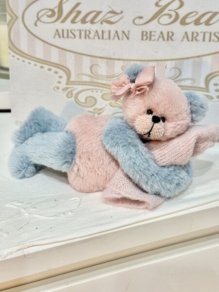 Blue Bell by Sharon Hale ~Shaz Bears - Bear Pile