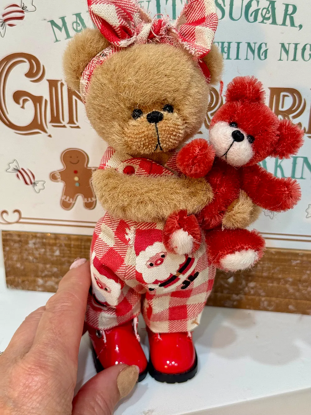 Chocolate and Buttons by Shaz Bears - Bear Pile