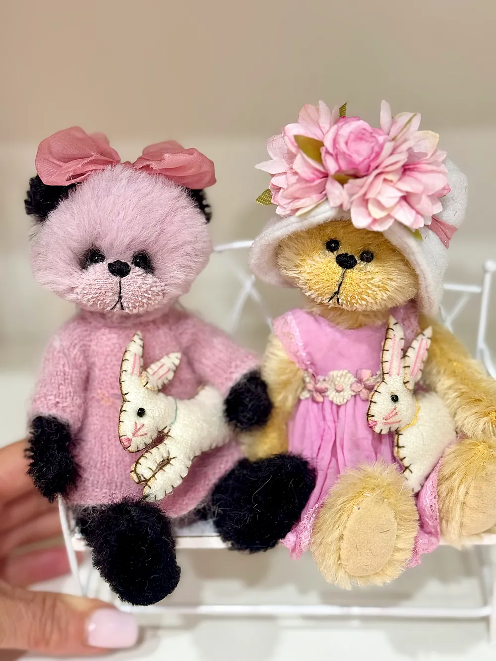 Elizabeth and Eliza by Shaz Bears - Bear Pile