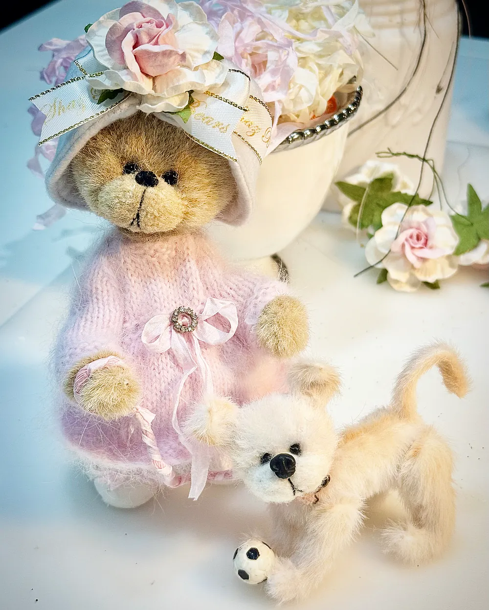 Cassie and Cooper by Shaz Bears - Bear Pile