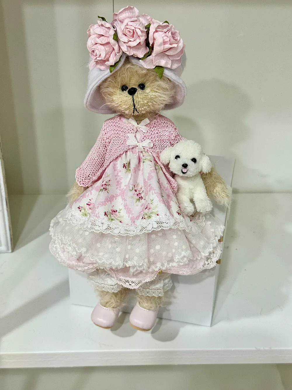 Strawberry and Cream Puff by Shaz Bears - Bear Pile