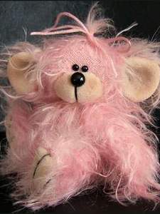 Pink Pocket Bear Candy Floss by Bears of Bath - Bear Pile