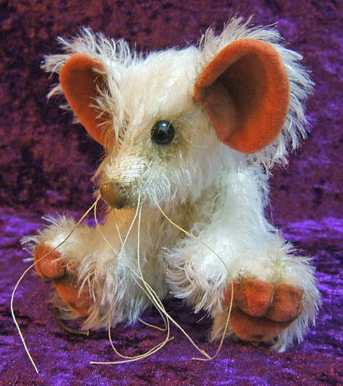 Grace a little white Mousebear by Bears of Bath - Bear Pile