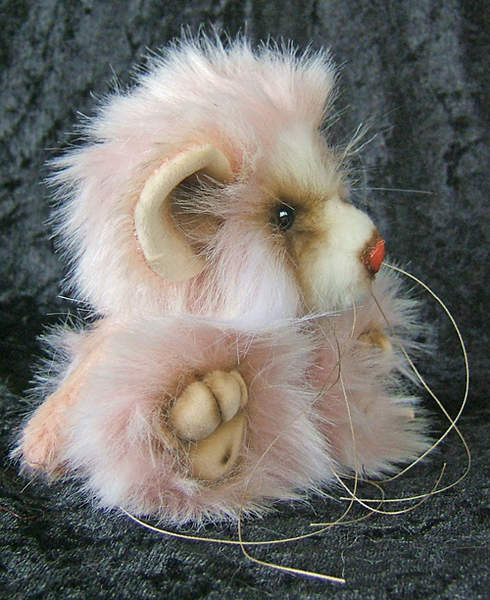 Venice the Fluffy Pink Mousebear by Bears of Bath - Bear Pile