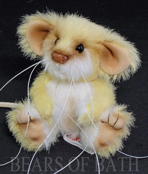 Banana a Miniature Mousebear by Bears of Bath - Bear Pile