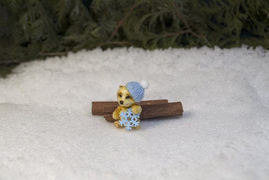 MINIATURE BEAR BERNI by Mari Lishik - Bear Pile