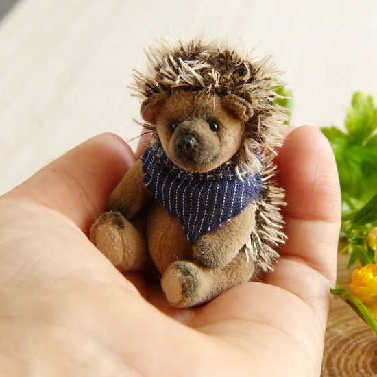 Little hedgehog by Maria Rubtsova - Bear Pile