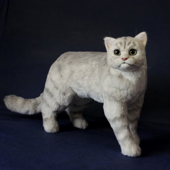 realistic soft toy British Cat by Soboleva Irina - Bear Pile