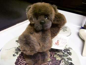 Mistletoe by Joanne K Huckleberry Bears - Bear Pile