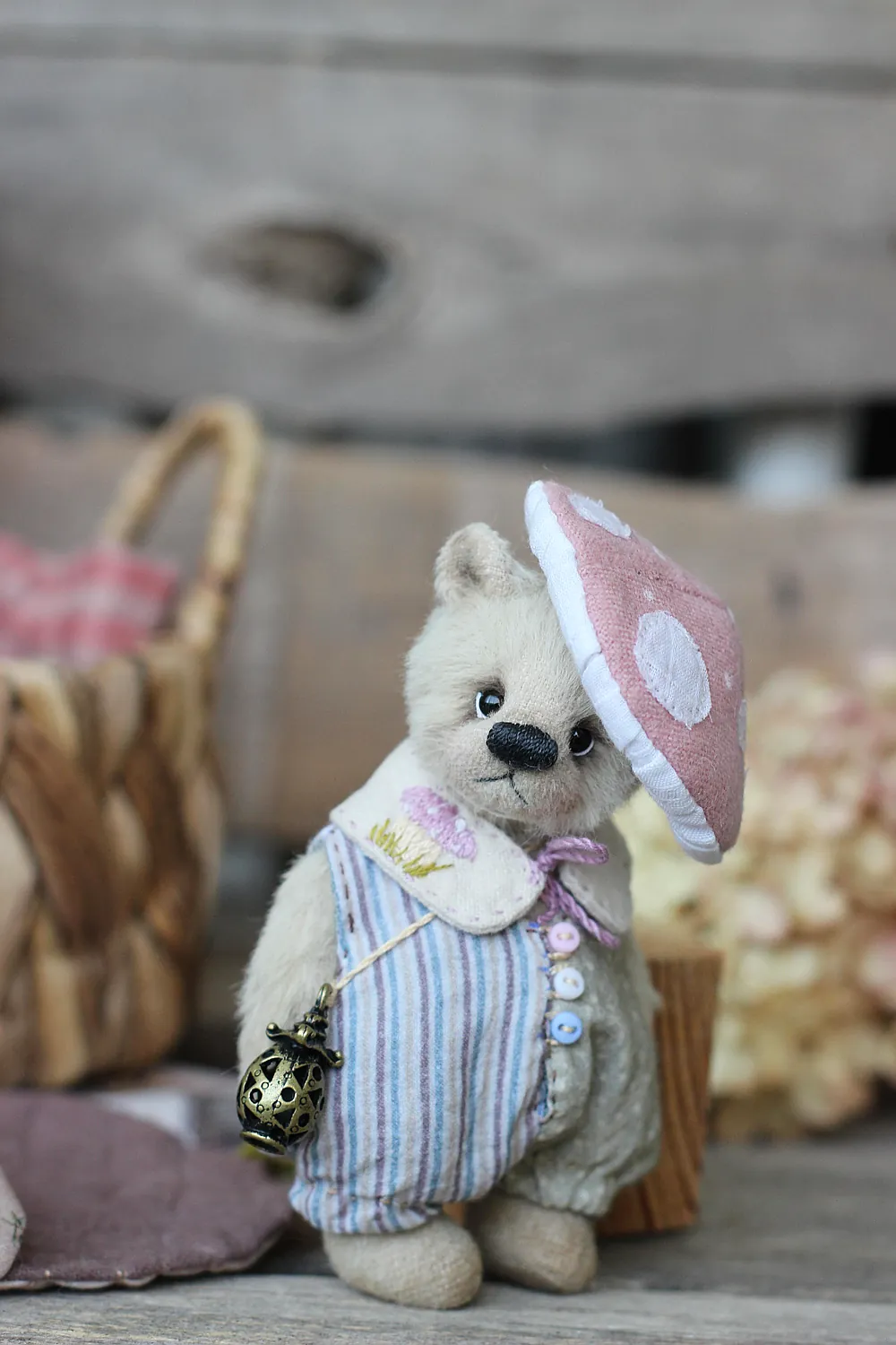 Baby Bear Fly Agaric by Klimanova Natalia - Bear Pile