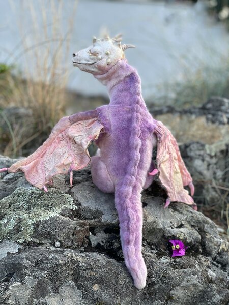 The Fabulous Dragon by Natalia Babenko - Bear Pile