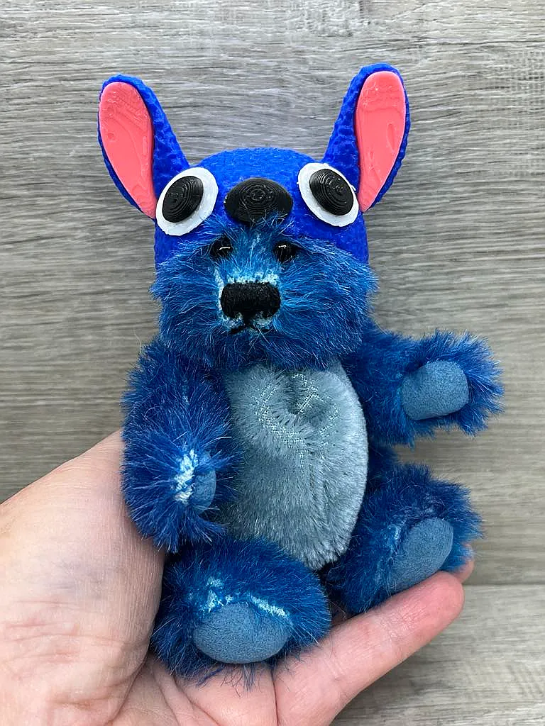Stitch-Ed Teddie by M. E. Bears And Critters - Bear Pile