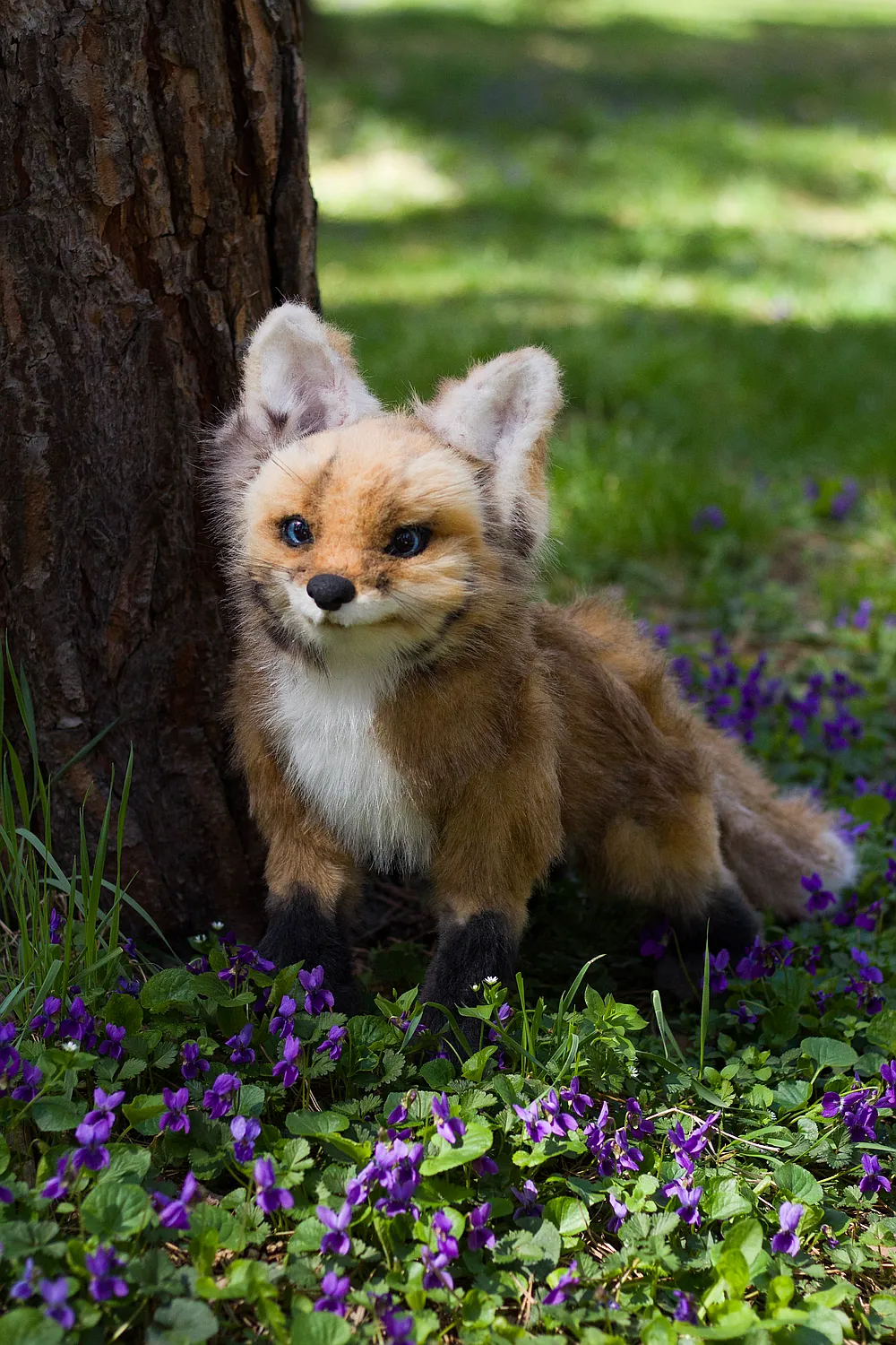 Little Fox Blaze by Olga Naumova - Bear Pile