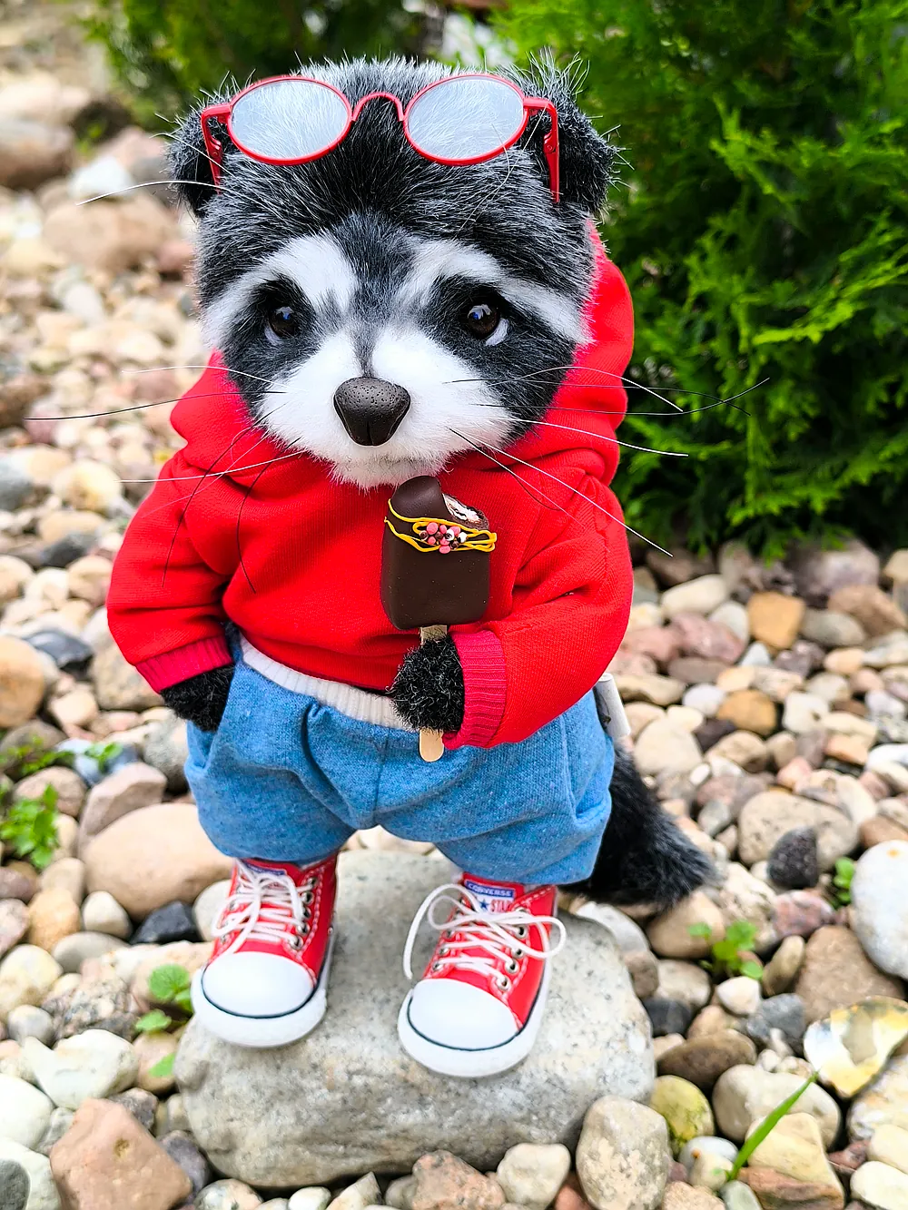 Raccoon Mike by Warm Palms - Bear Pile