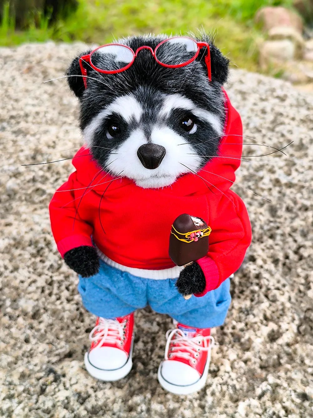 Raccoon Mike by Warm Palms - Bear Pile