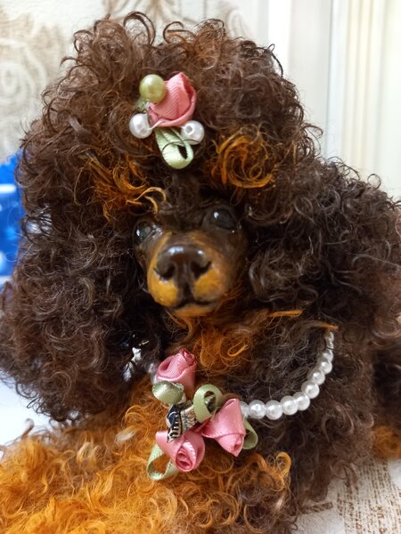 Fantom mini puppy by Masterova Zhanna - Bear Pile