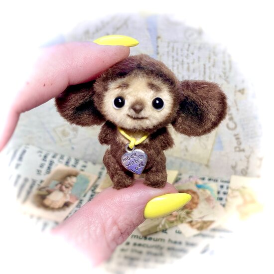 Cheburashka by Irina Ermakova - Bear Pile