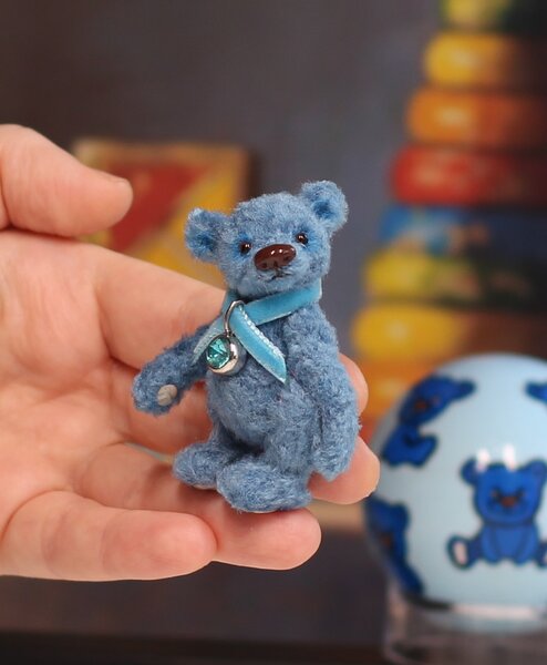 Miniature bear Sam by Nataliia Ivanova - Bear Pile